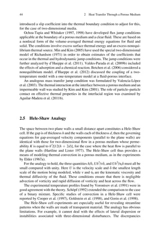 Convection in porous media 4e | PDF