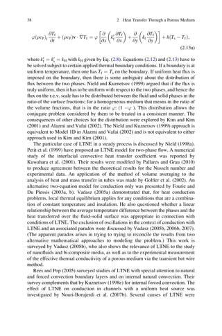 Convection in porous media 4e | PDF