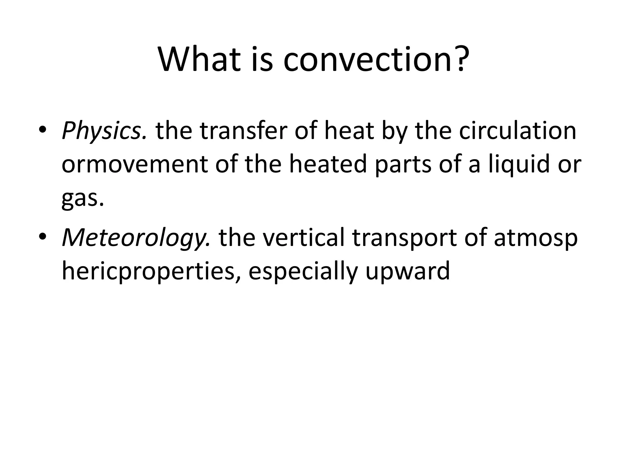 Convection in the mantle | PPTX