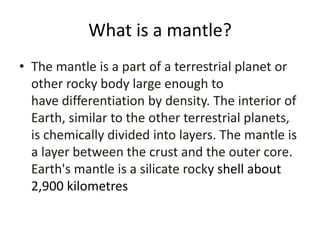Convection in the mantle | PPTX