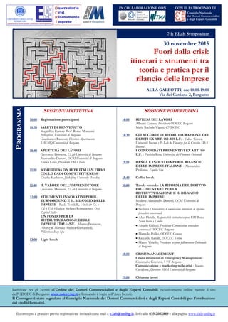 Convegno crisi 30.11 Unibg | PDF