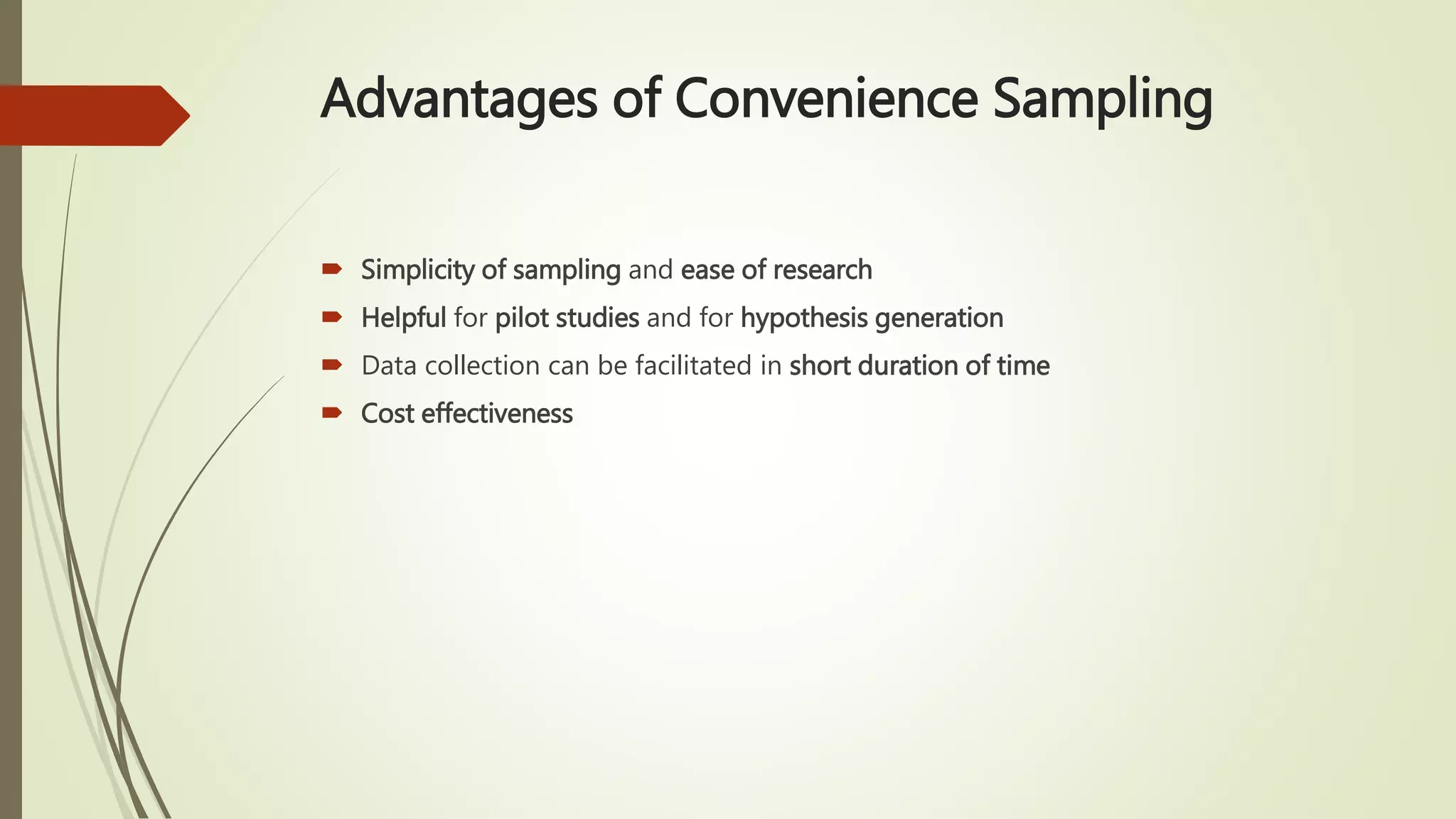 Convenience sampling | PPTX | Science