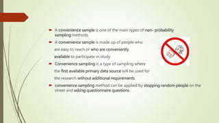 Convenience sampling | PPTX