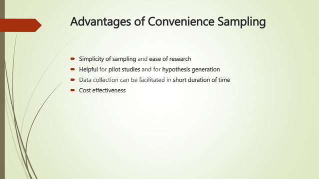 Convenience sampling | PPTX | Science