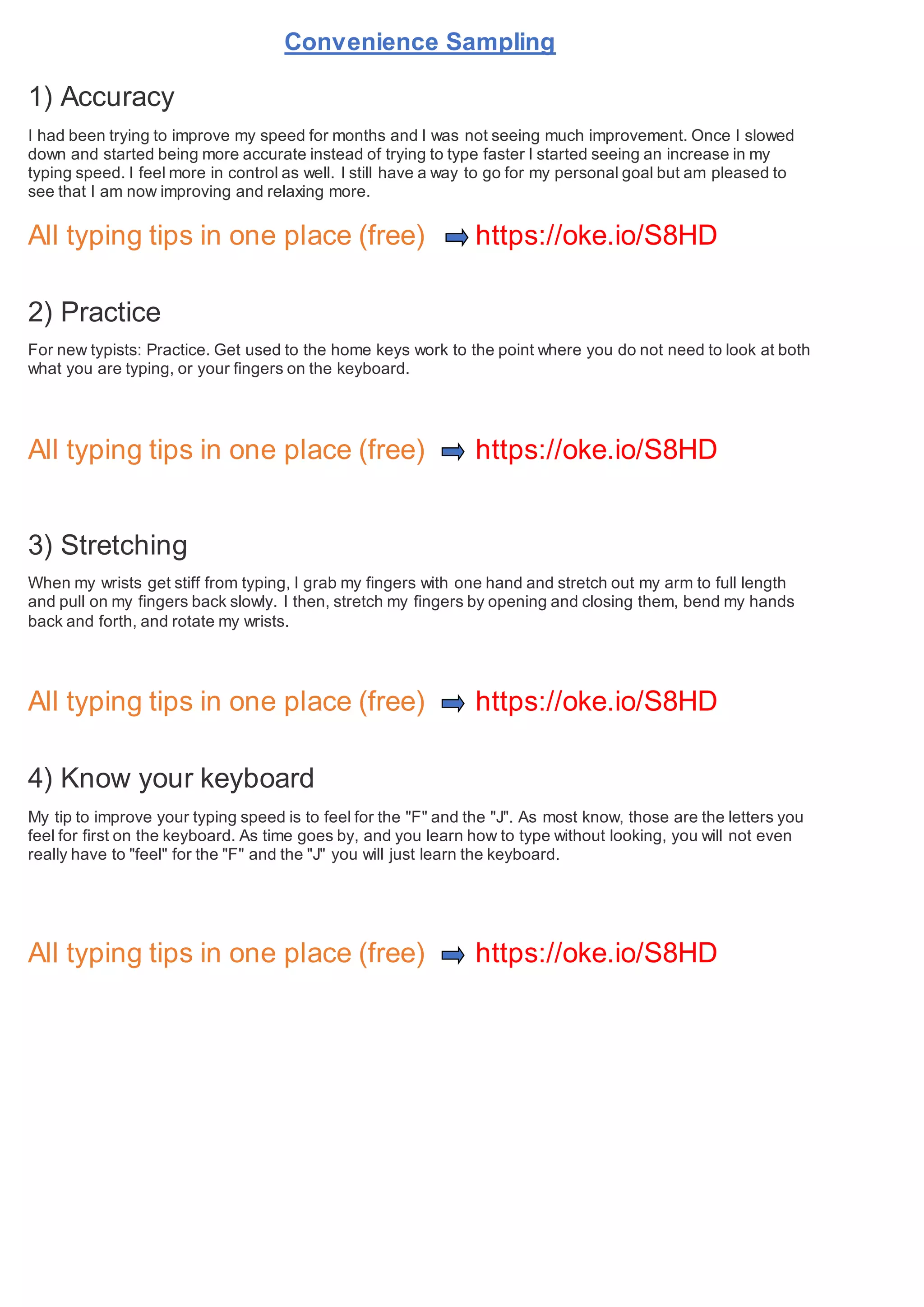 Convenience sampling | PDF