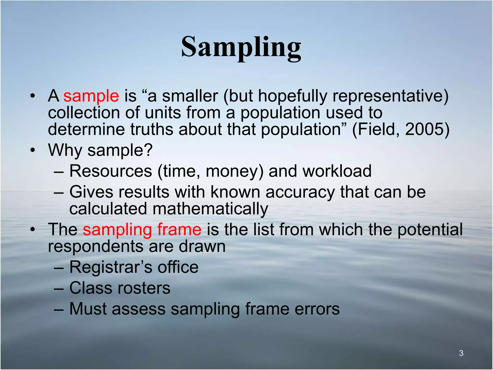 Convenience sampling | PPTX