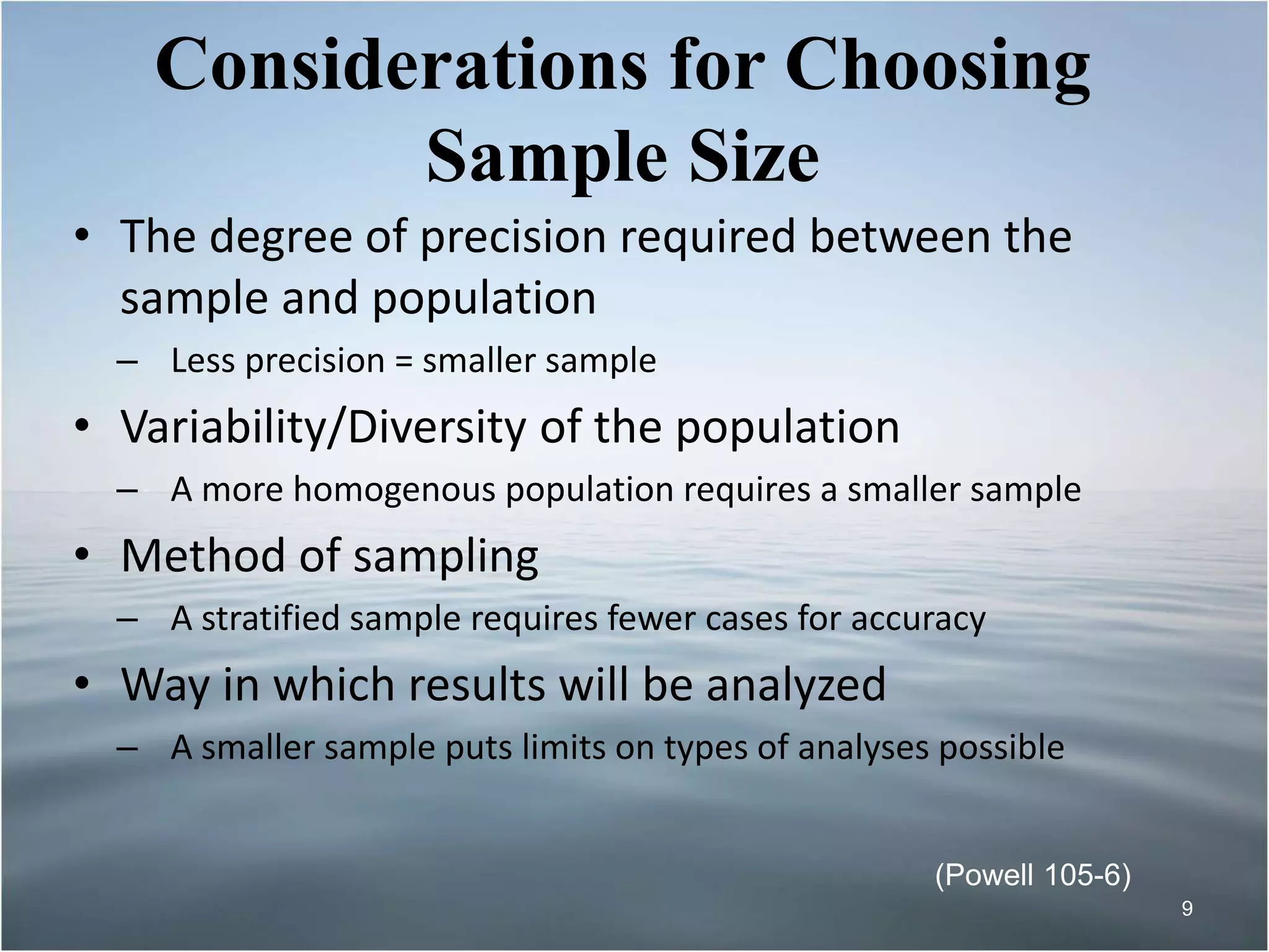 Convenience sampling | PPTX