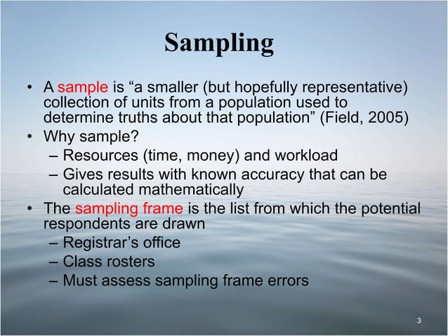 Convenience sampling | PPTX