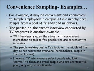 Convenience sampling | PPT
