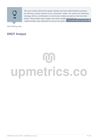 convenience store business plan example | PDF