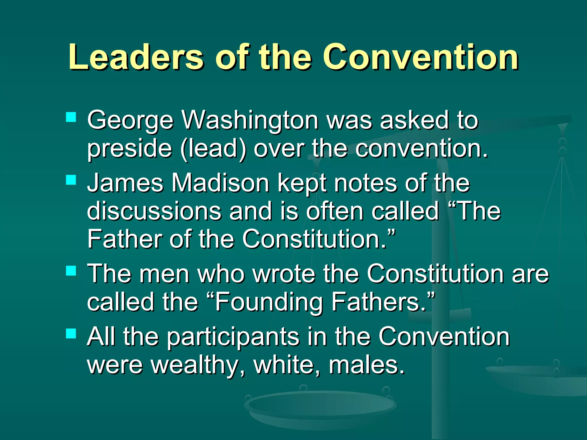 Constitutional Convention | PPT