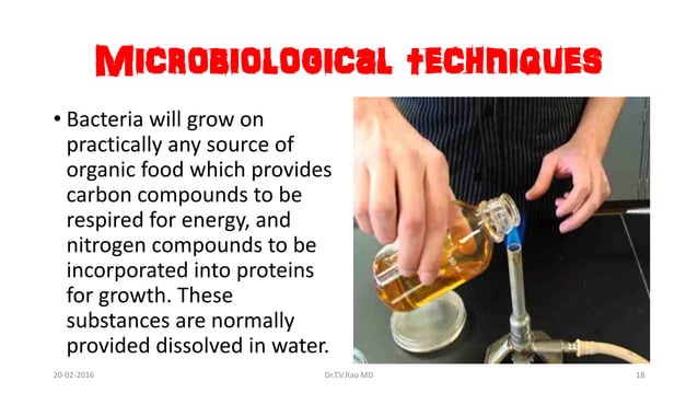 CONVENTIONAL MICROBIOLOGICAL TECHNIQUES | PDF | Infectious Diseases ...