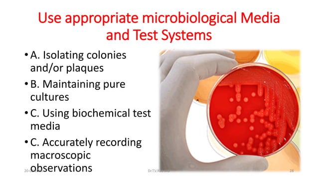 CONVENTIONAL MICROBIOLOGICAL TECHNIQUES | PDF | Infectious Diseases ...