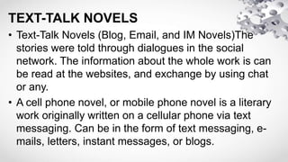 CONVENTIONAL-AND-21st-CENTURY-GENRES.pptx