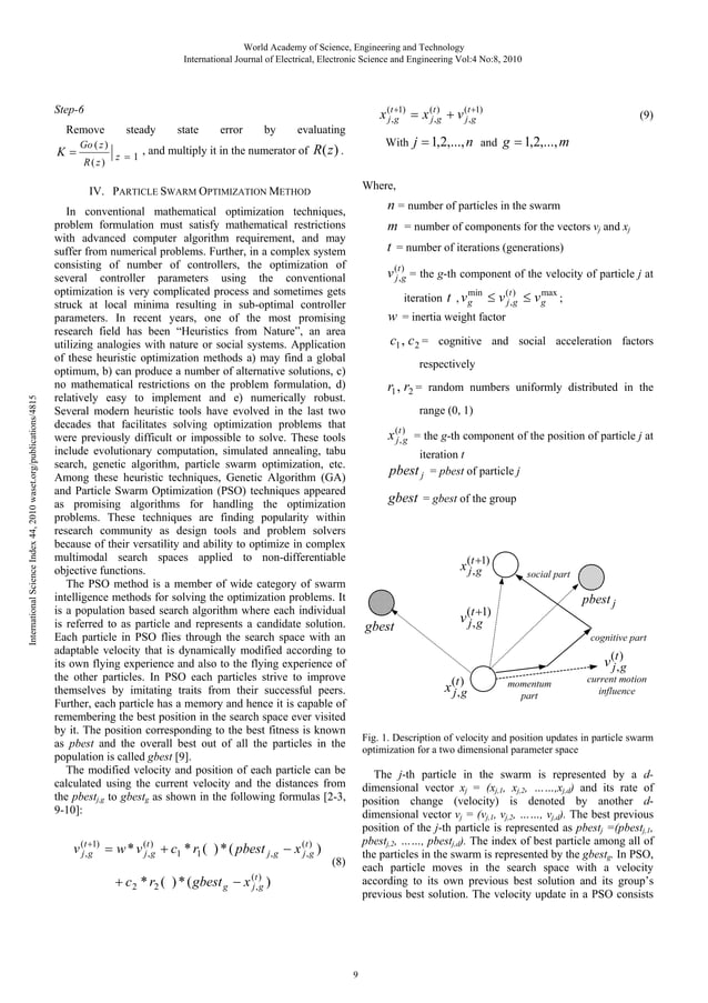 Conventional And Pso Based Approaches For Model Reduction Of Siso Discrete Systems Pdf