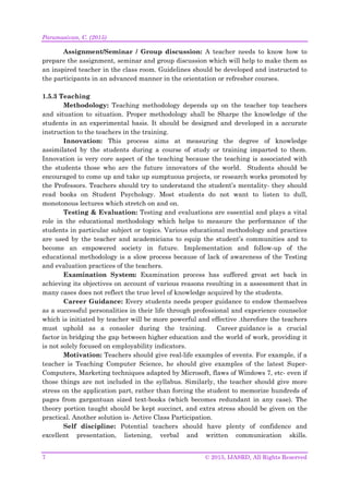 Conventional methods-of-training-to-teacher-and-its-impact-in-higher ...