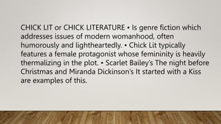 Conventional and 21st Century Genres.pptx