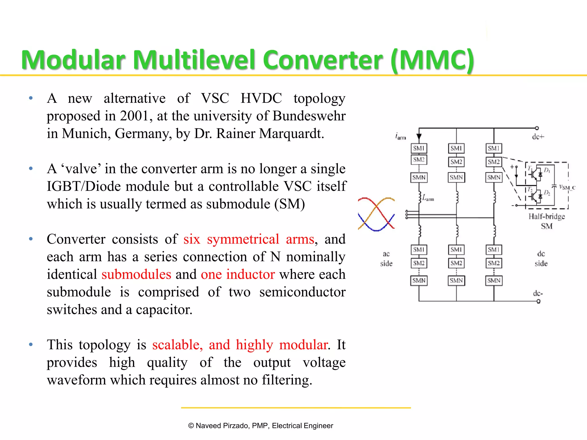 Conventional and emerging converter technologies in hvdc power transmission system | PDF
