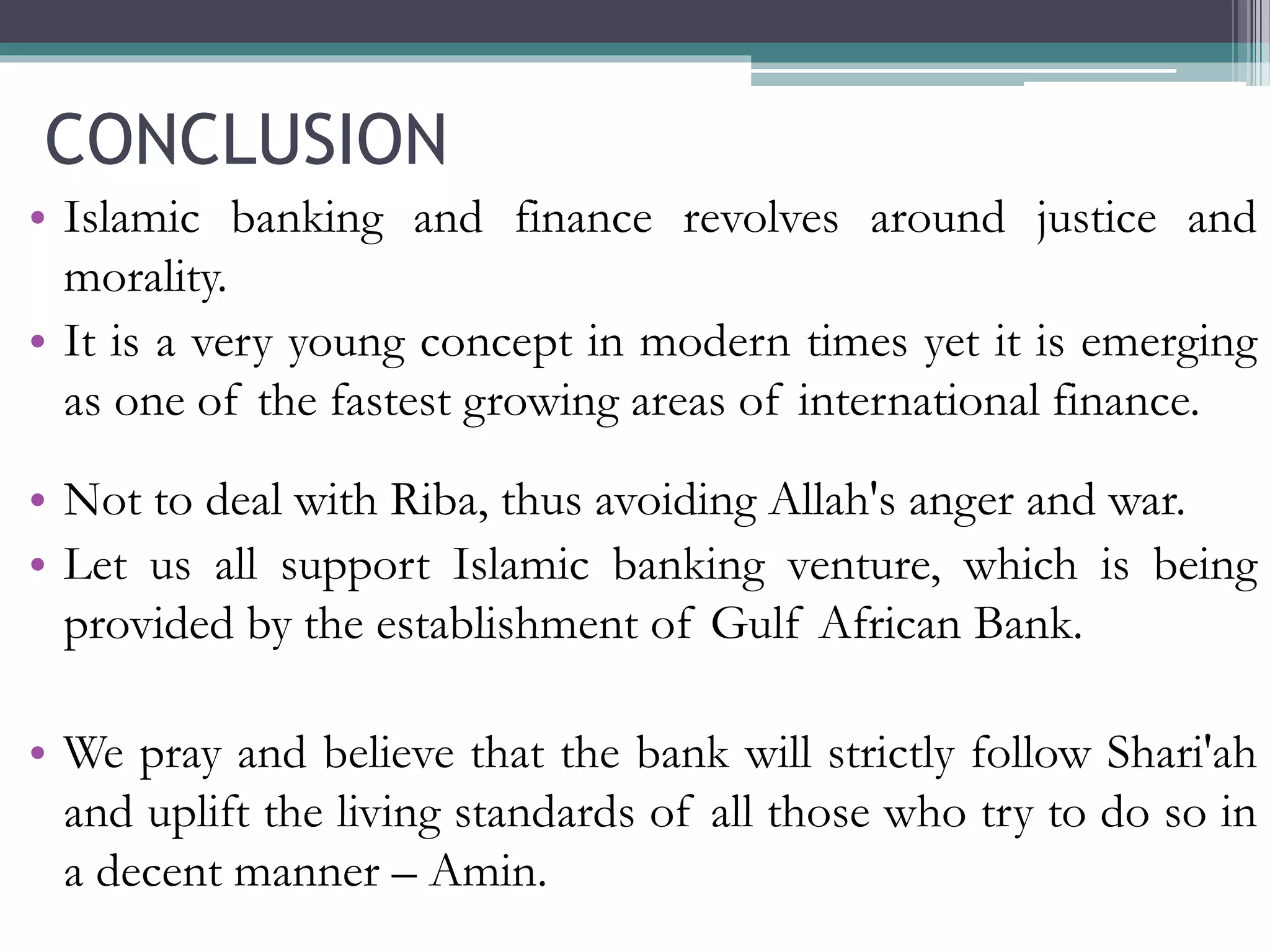 Conventional and islamic banking | PPTX