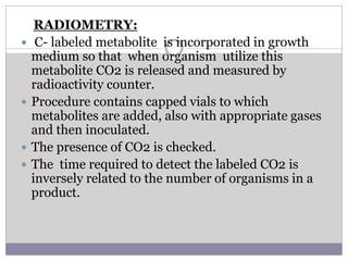 Conventional and modern methods for detection of spoilage | PPTX