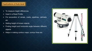 Conventional and modern surveying instruments | PPTX