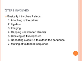 Conventional and next generation sequencing ppt | PPTX