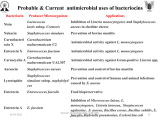 Conventional and non conventional antibiotic alternatives | PDF