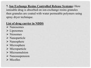 Conventional and novel drug delivery system. | PPTX