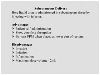 Conventional and novel drug delivery system. | PPTX