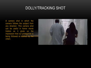 Conventional camera shots in horror movie trailers | PPT