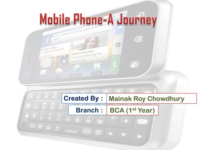 Conventional cellphones | PPTX