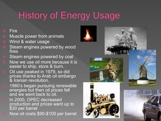 Conventional energy sources | PPTX | Power and Energy Industry | Industries