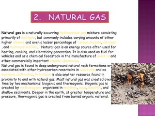Conventional energy sources | PPT