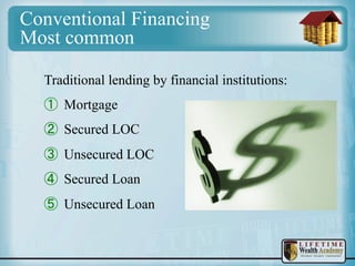 Conventional financing ccf day 3 | PPT