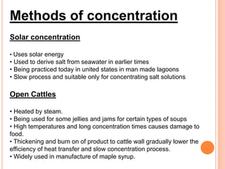 Conventional food processing techniques | PPTX | Food & Drink