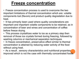 Conventional food processing techniques | PPTX
