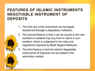 Conventional & Islamic Negotiable Instrument | PPTX