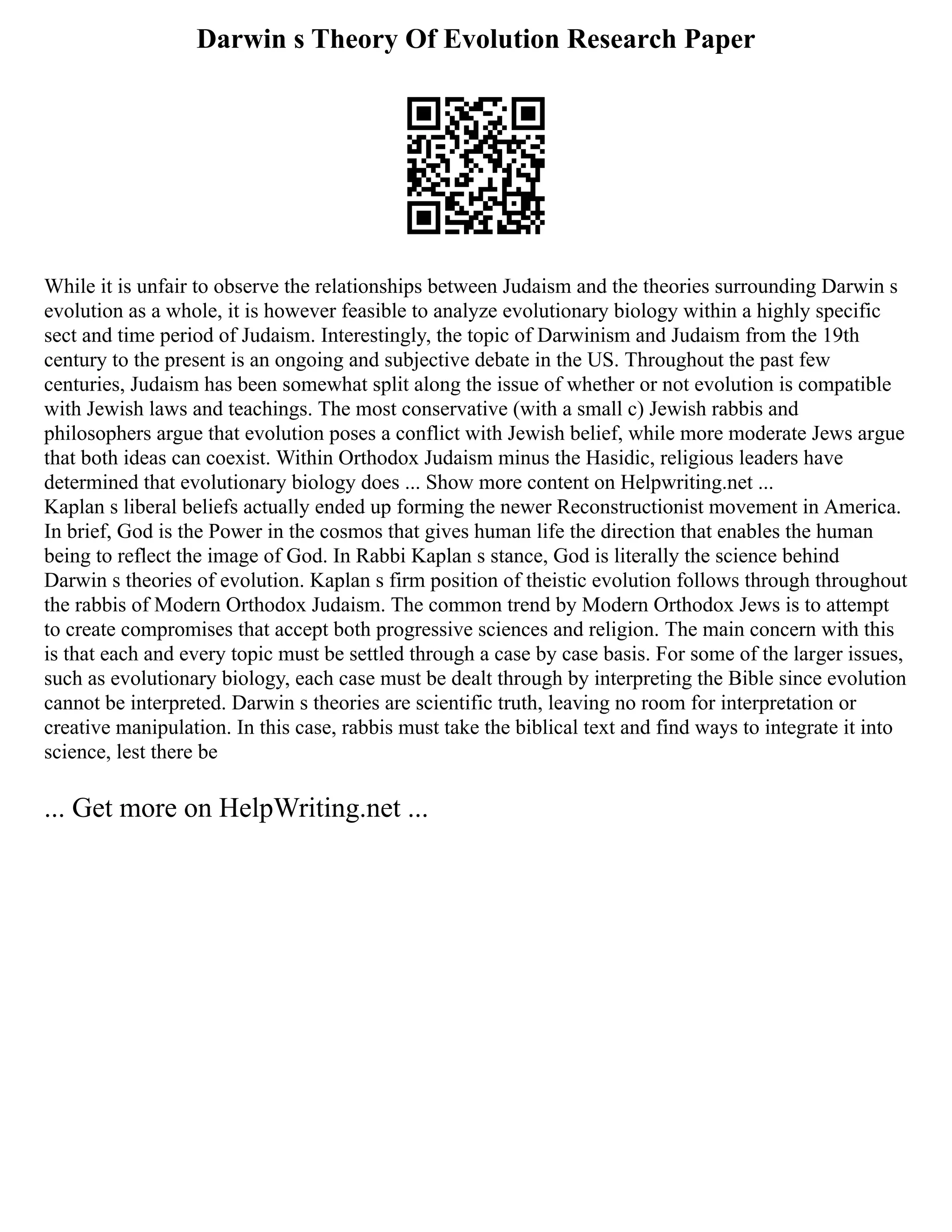 Conventional Language Sample APA Essay With No | PDF