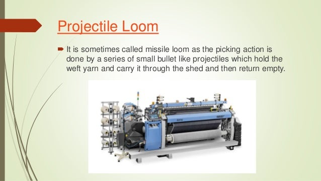 Conventional loom and modern loom