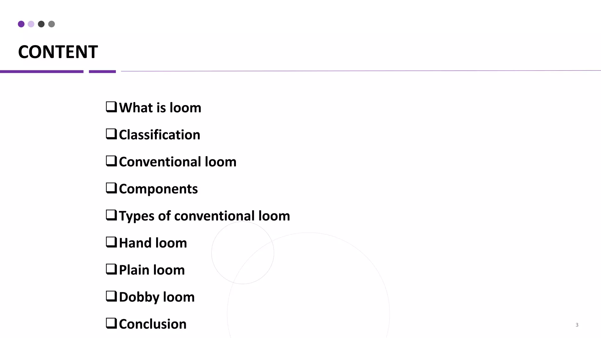 Conventional loom in textile | PPTX