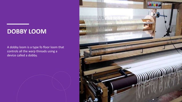 Conventional loom in textile | PPTX
