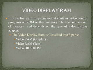 Conventional memory | PPTX | Operating Systems | Computer Software and ...