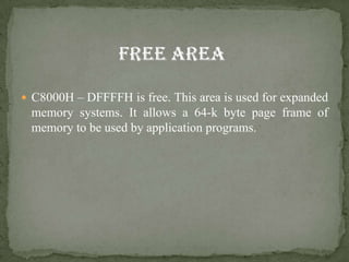 Conventional memory | PPTX | Operating Systems | Computer Software and ...