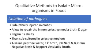 Conventional methods and sampling of food.pptx