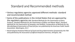Conventional methods and sampling of food.pptx