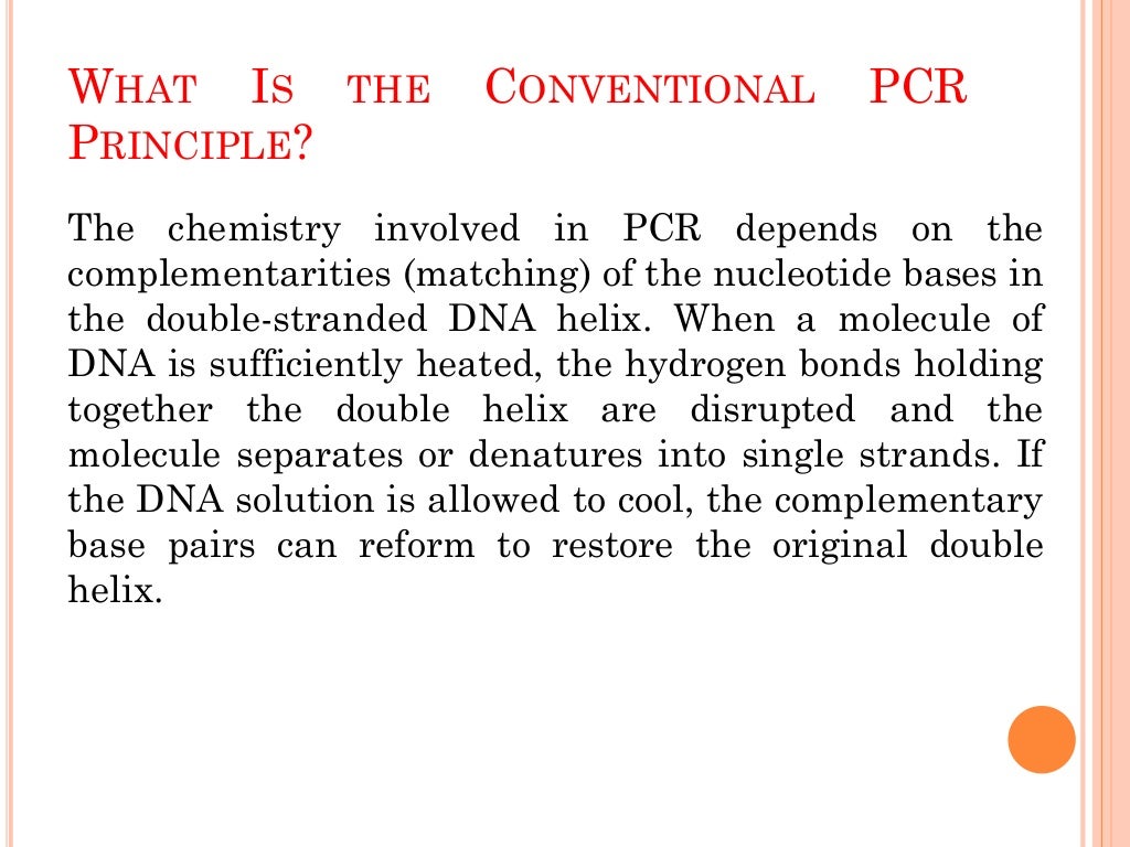 CONVENTIONAL PCR | PDF