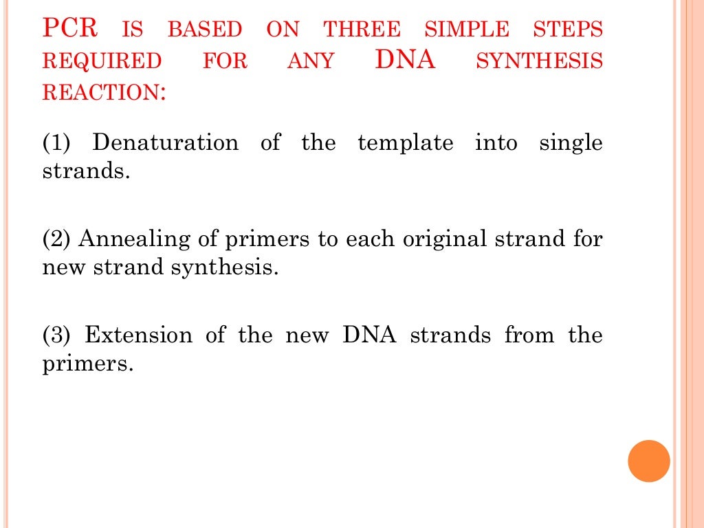 CONVENTIONAL PCR | PDF