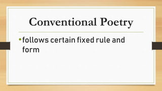 Conventional Poetry for Oct. 9 creative writing.pptx