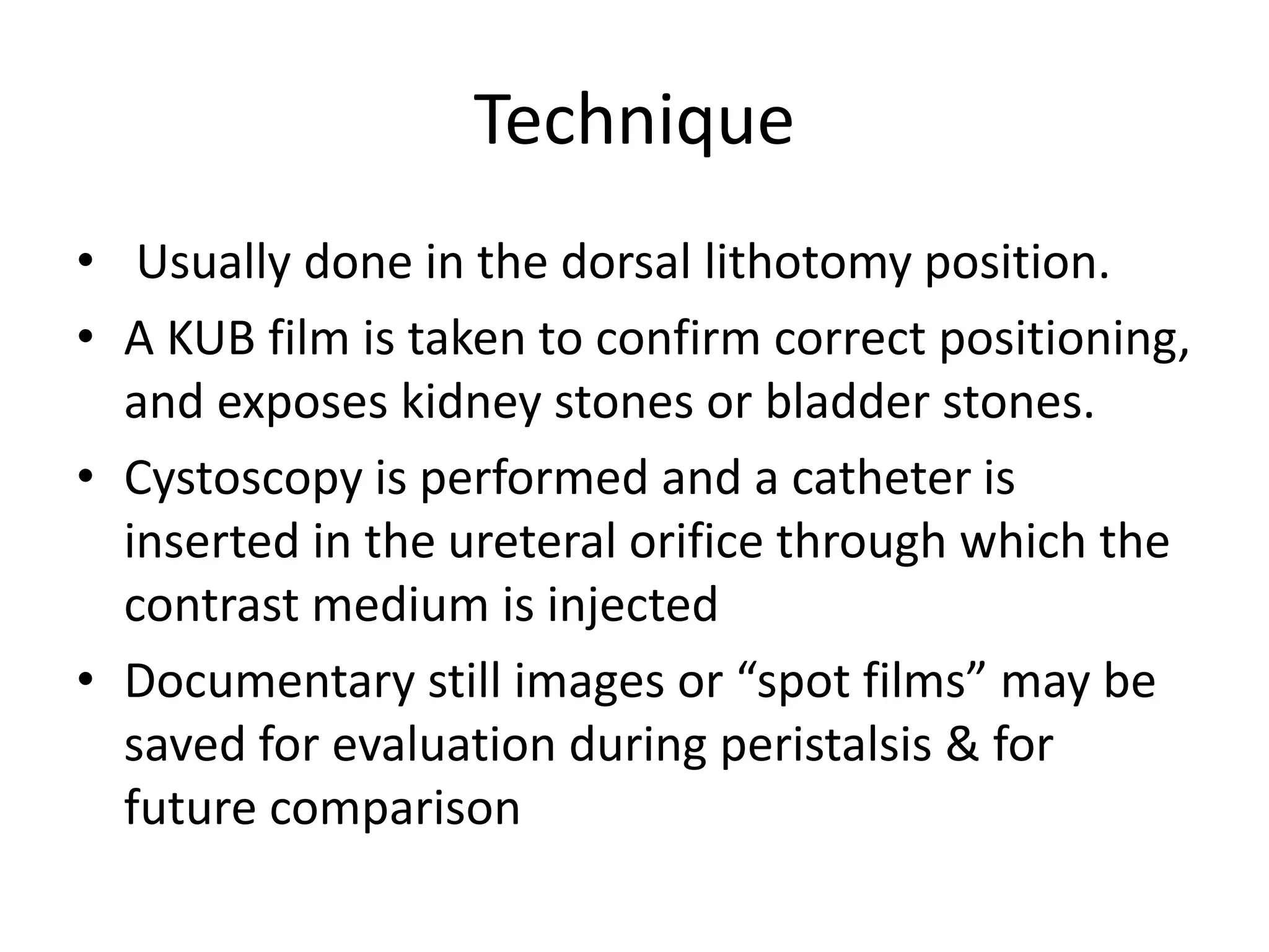Conventional Radiology In Urology.pptx