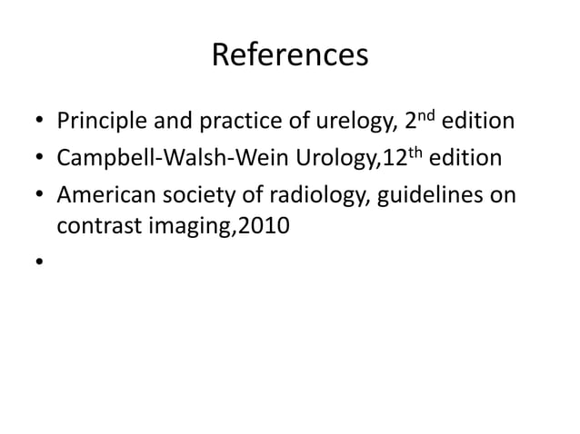 Conventional Radiology In Urology.pptx | Digestive Disorders | Diseases ...